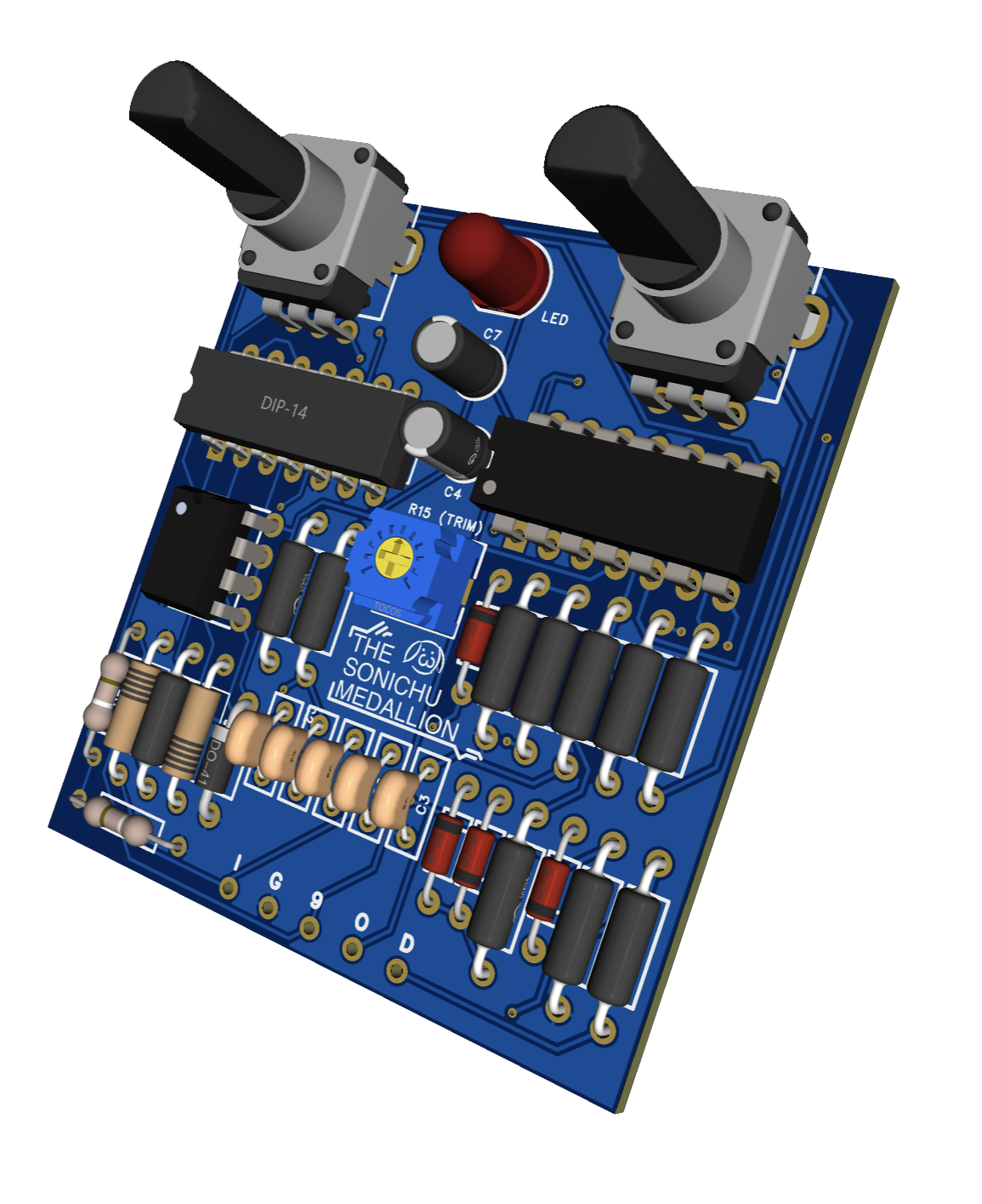 Parasit Studio Sonic Reducer V2 pedal build and variant - Annabelle's ...